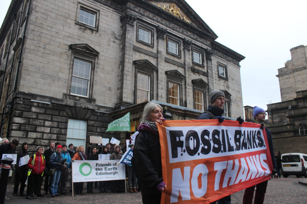 Banktrack Dozens Of People And A Dinosaur Join Fossil Banks No
