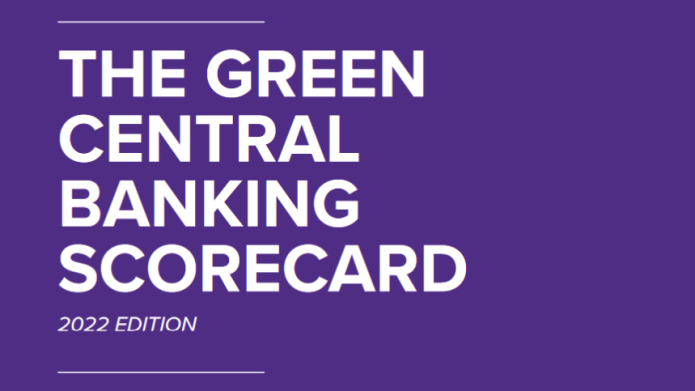 BankTrack – The Green Central Banking Scorecard: 2022 edition